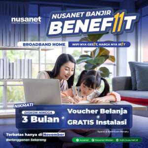 Nusanet Medan | Provider WiFi Terbaik & Tercepat di Medan - Nusanet Medan