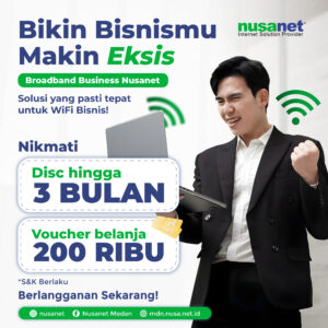 Nusanet Medan | Provider WiFi Terbaik & Tercepat di Medan - Nusanet Medan