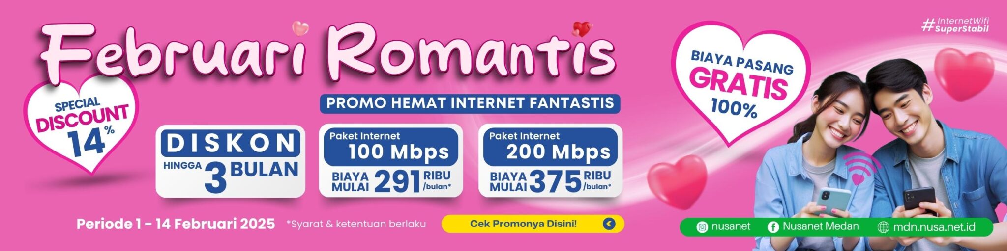 Internet Nusanet: Solusi Internet Cepat dan Stabil di Medan