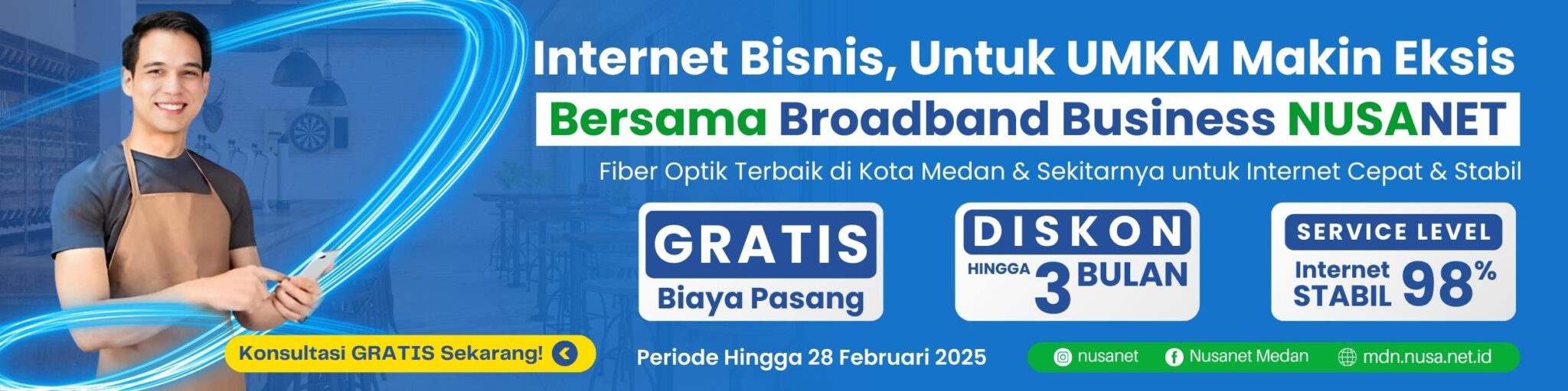 Internet Nusanet: Solusi Internet Cepat dan Stabil di Medan
