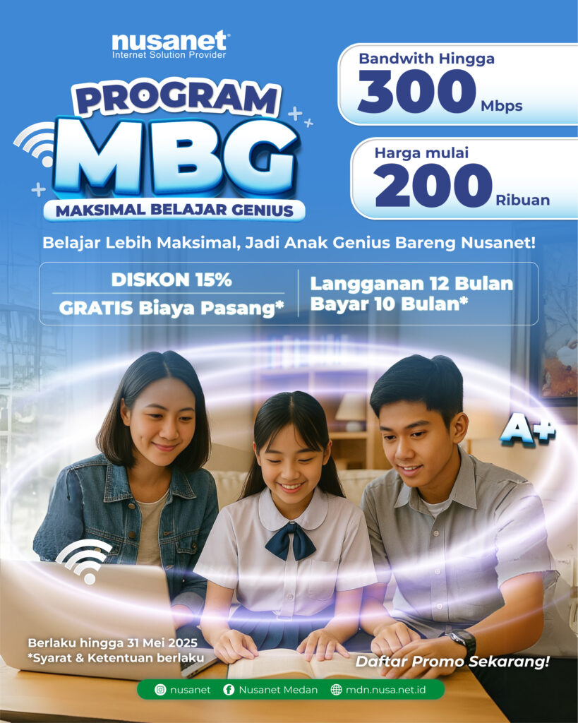 Internet Nusanet: Solusi Internet Cepat dan Stabil di Medan