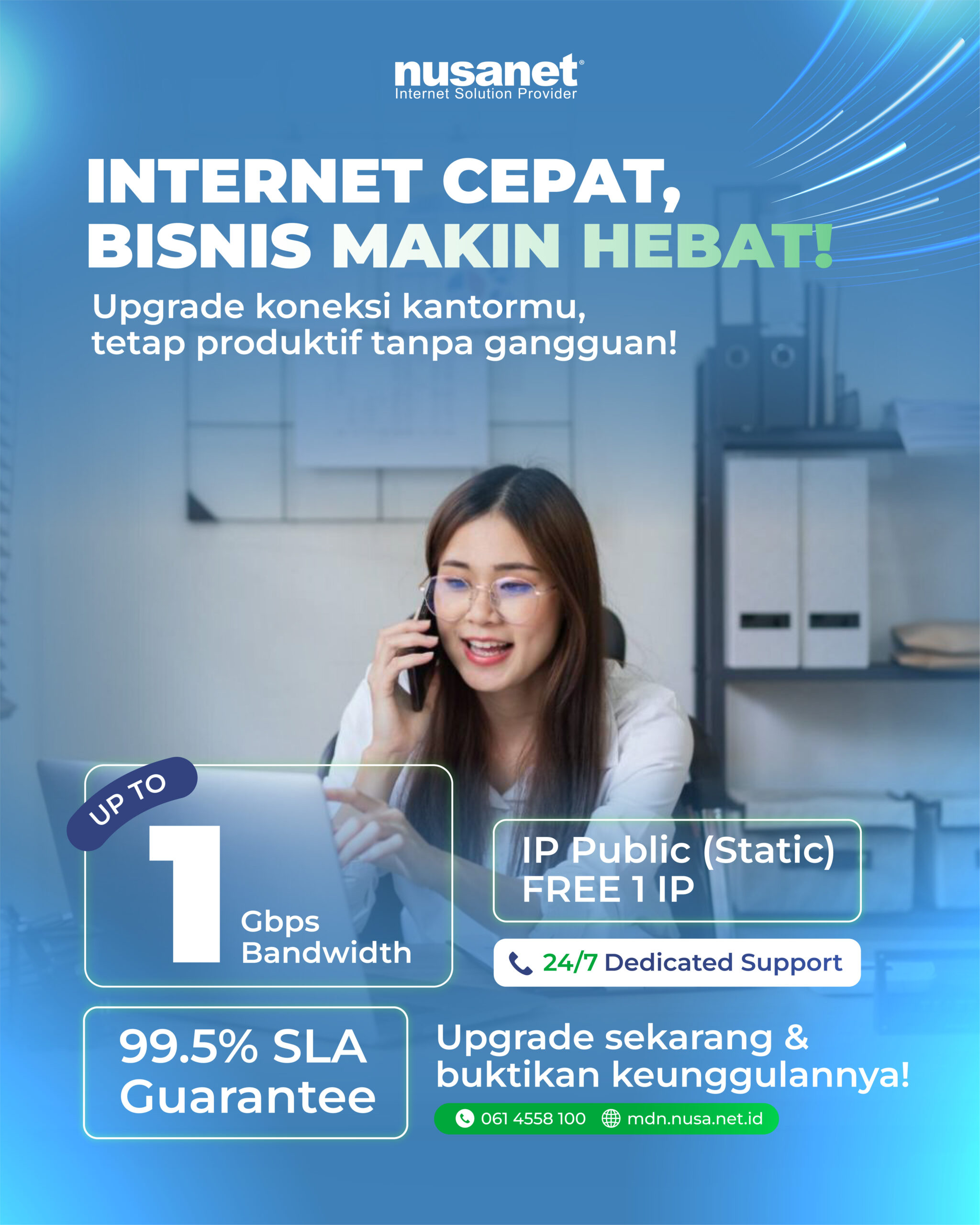 Internet Nusanet Medan: Solusi Internet Cepat dan Stabil