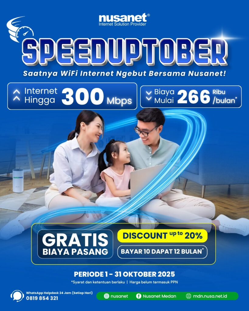 Broadband Home Nusanet | Promo WiFi Rumahan GRATIS Biaya Instalasi ...