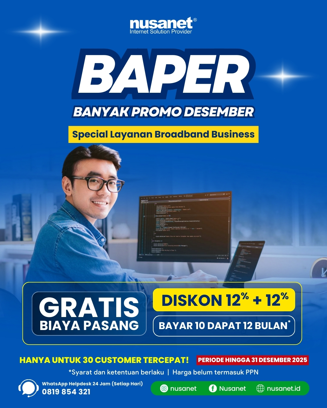 Internet Nusanet Medan: Solusi Internet Cepat dan Stabil